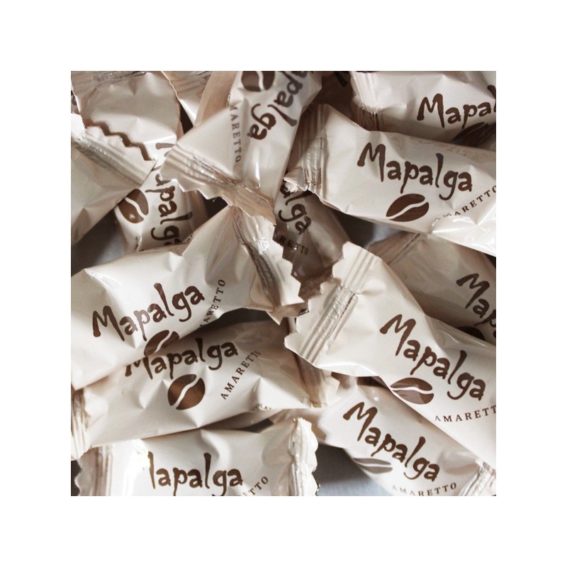 Biscuit amaretto recouvert de chocolat au lait - emballage individuel ...