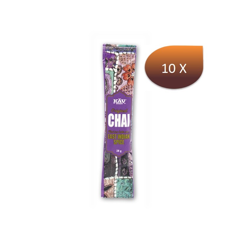Chaï latte East Indian Spice en dose individuelle 28g x10 sticks - KAV ...