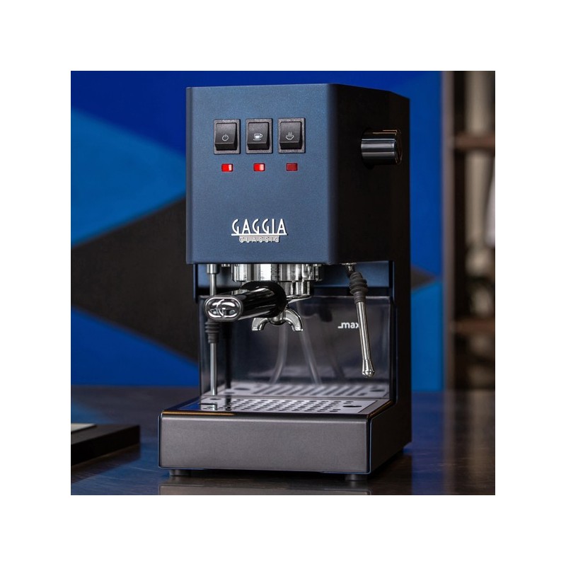 Machine à café espresso CLASSIC E24 CLASSIC BLUE GAGGIA RI9481/15 + 1 ...